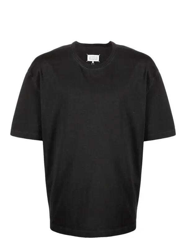 MAISON MARGIELA Four-stitch Cotton T-shirt - Grey