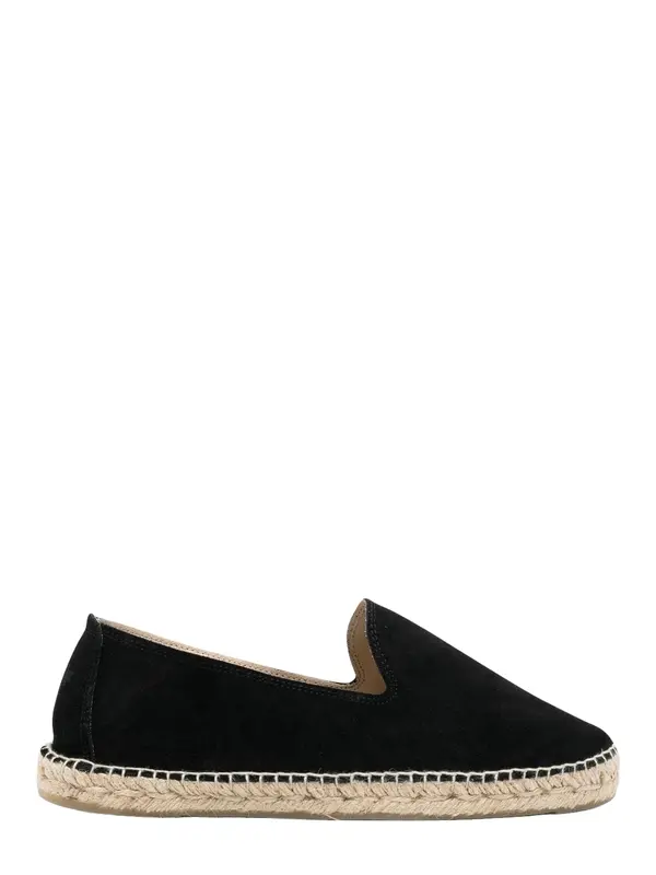 Manebí Round Toe Espadrilles - Black