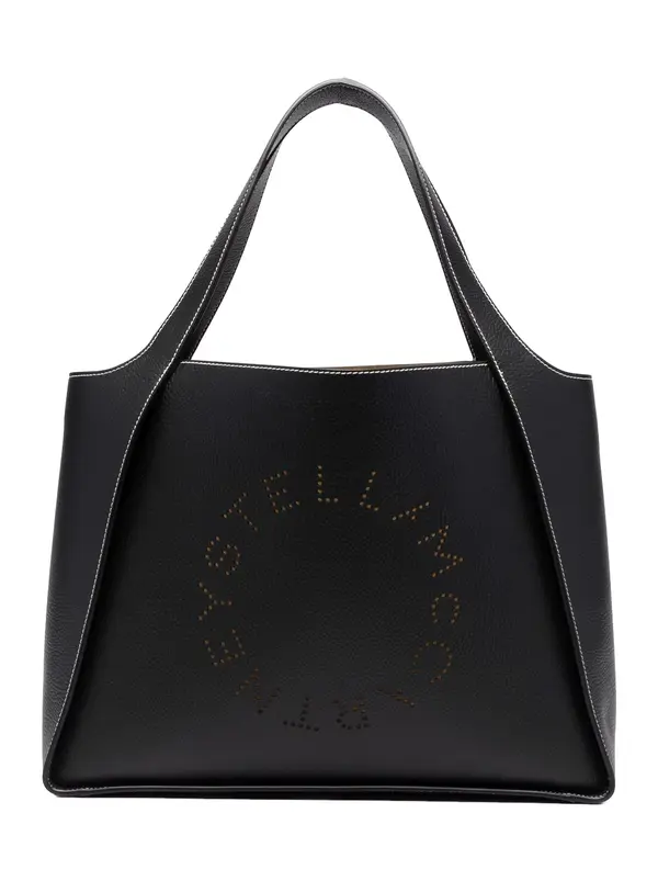 Stella McCartney Stella Logo Tote Bag - Black