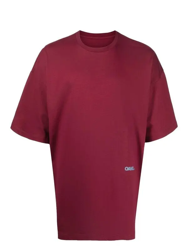 OAMC Aperture Graphic-print T-shirt - Red