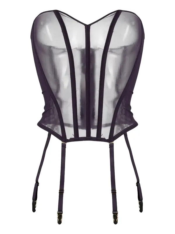 MAISON CLOSE L'amoureuse Corset - Purple