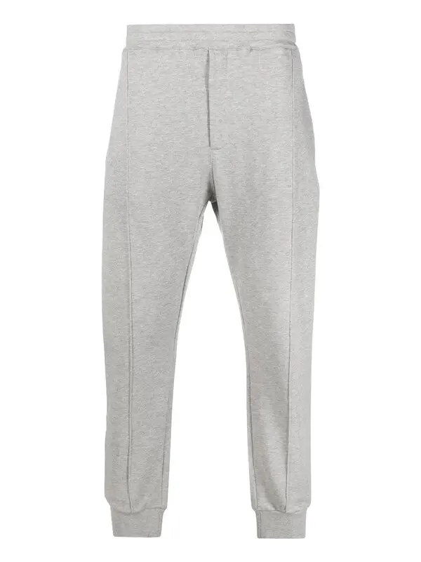 Alexander McQueen Rear Logo-patch Detail Track Pants - Grey