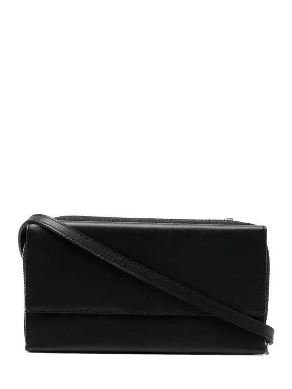 Yohji Yamamoto Asymmetric Satchel - Black