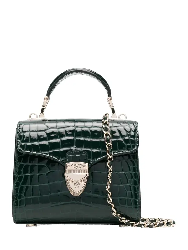 ASPINAL OF LONDON Mini Mayfair Bag - Green