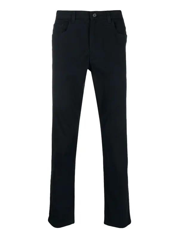 Vince Dylan Low-rise Straight-leg Trousers - Blue