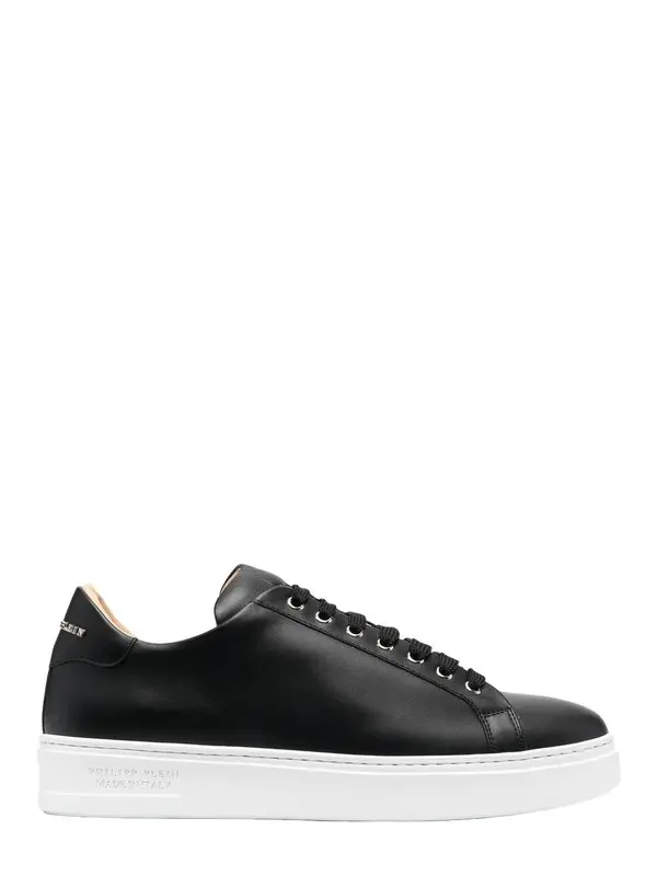 Philipp Plein Skull Low-top Sneakers - Black