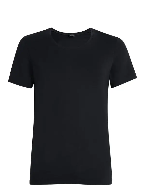 Hanro Cotton Superior T-shirt - Black