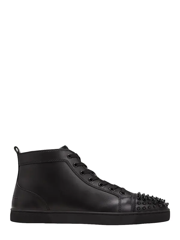 CHRISTIAN LOUBOUTIN Lou Spikes High-top Sneakers - Black