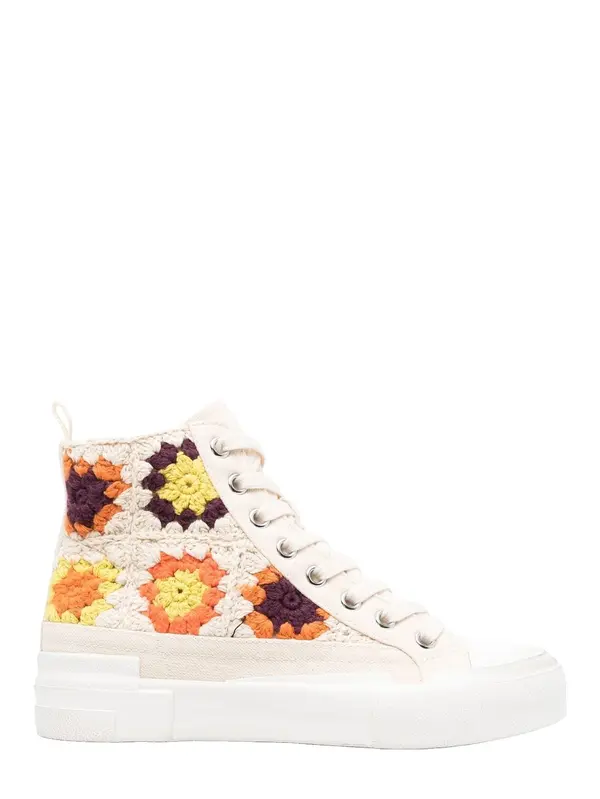 Ash Crochet High-top Sneakers - Neutrals
