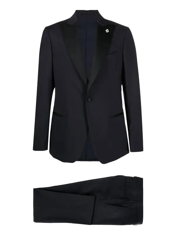 LARDINI Single-breasted Two-piece Suit - Blue