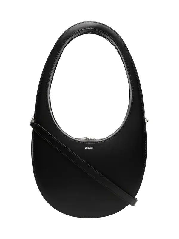 Coperni Swipe Leather Tote - Black