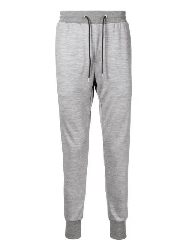 Paul Smith Side-stripe Tapered Track Pants - Grey