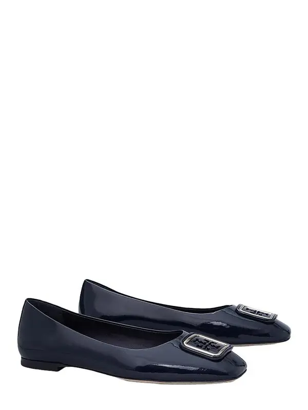 Tory Burch Georgia Ballet Flats - Perfect Navy