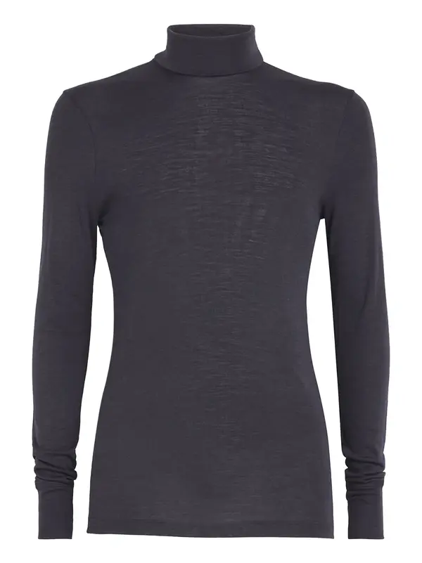 Hanro Wool-silk Thermal Sweater - Grey