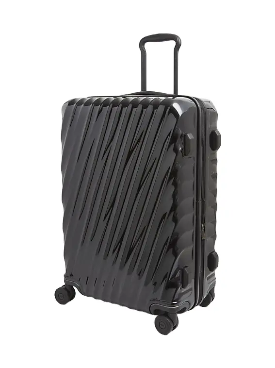 Tumi International Expandable 19 Degree Large Polycarbonate Suitcase - Black