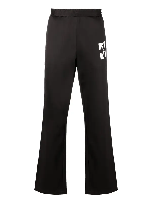 Off-White Arrows-motif Track Pants - Black