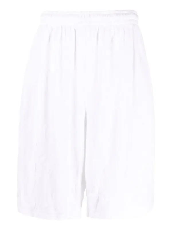Balenciaga Mesh Knee-length Shorts - White