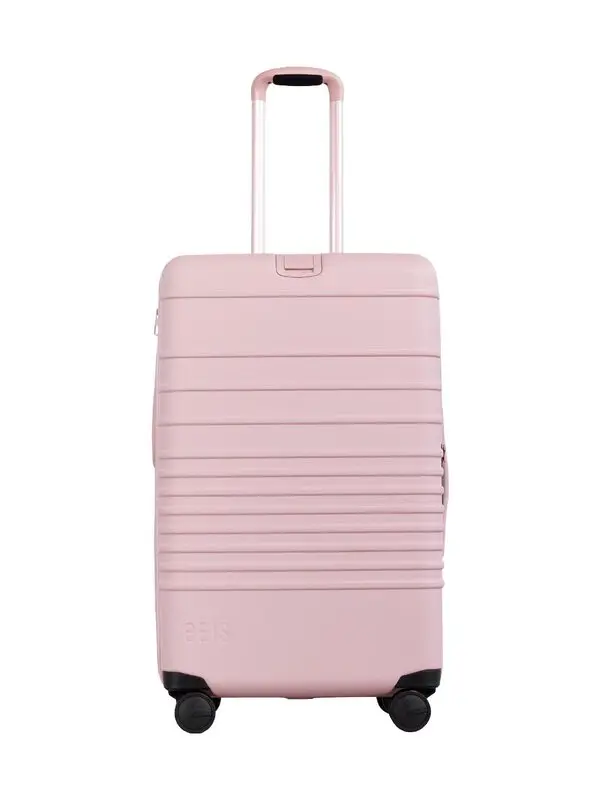 BEIS The Medium Check-in Roller Suitcase - Atlas Pink
