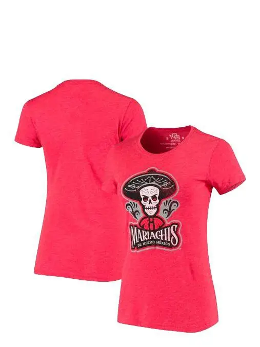 108 STITCHES Mariachis De Nuevo México Script T-shirt - Red