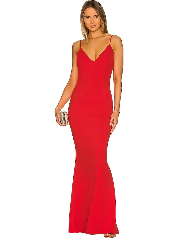 Katie May Bambina Gown - Cherry