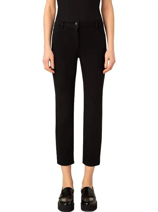 Akris Maru Ankle Jeans - Black