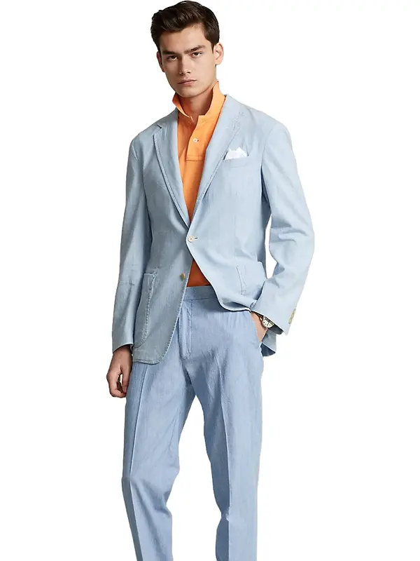 Ralph Lauren Suit Trousers - Chambray