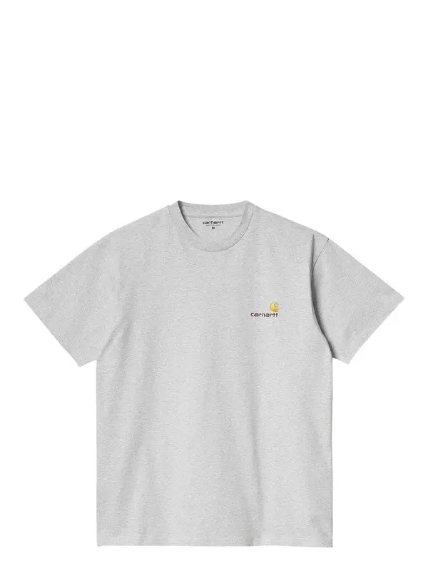 Carhartt Work In Progress American Script Short-sleeve T-shirt - Grey