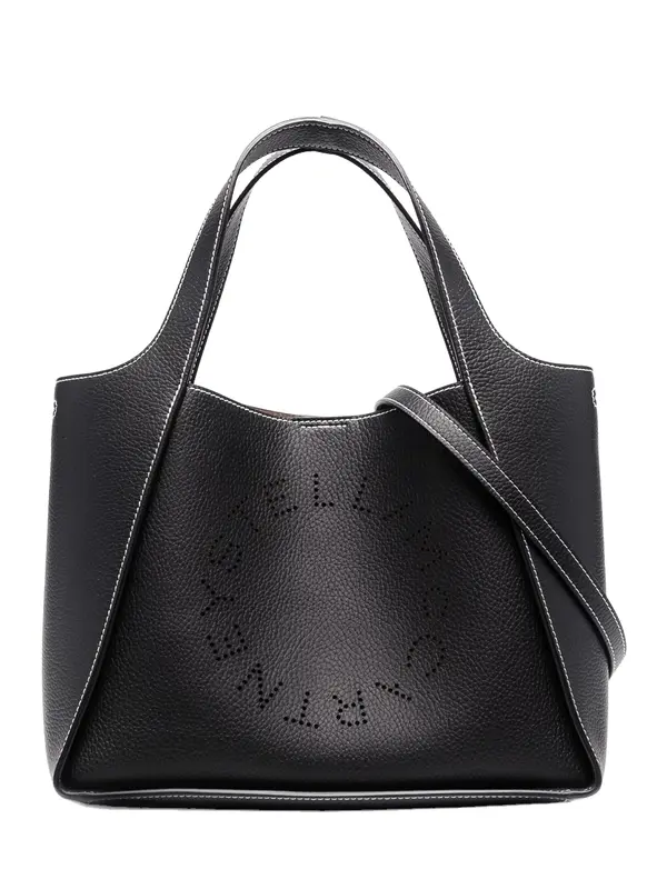 Stella McCartney Stella Logo Tote Bag - Black