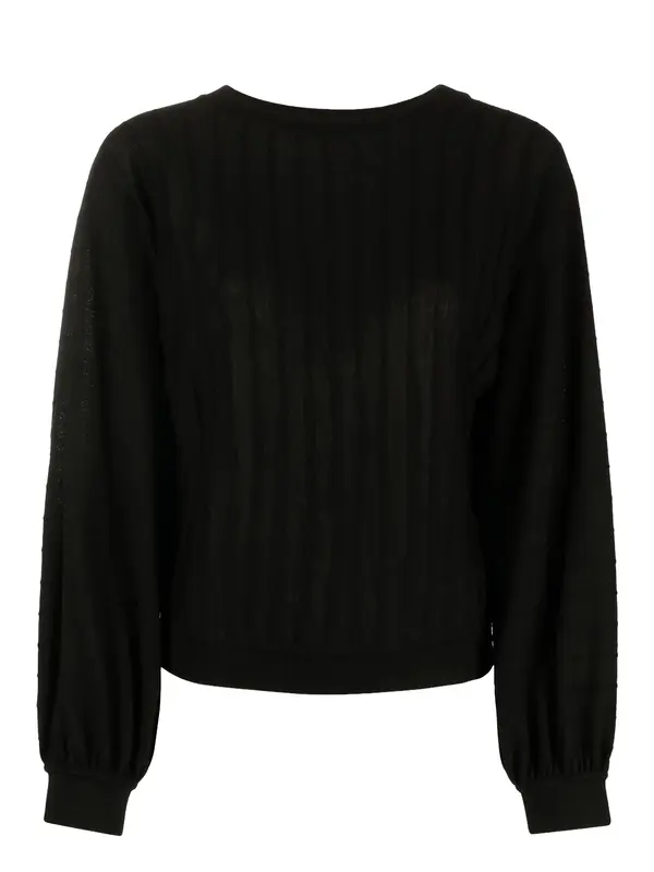 Moschino Relaxed Jumper - Black