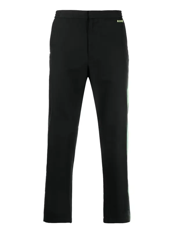 Koché Side-stripe Trousers - Black