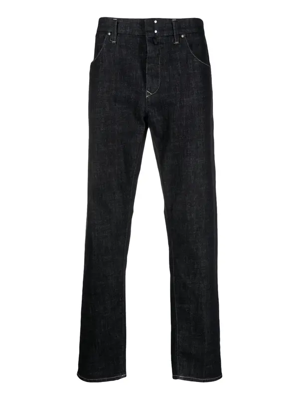 Incotex Straight-leg Denim Trousers - Blue