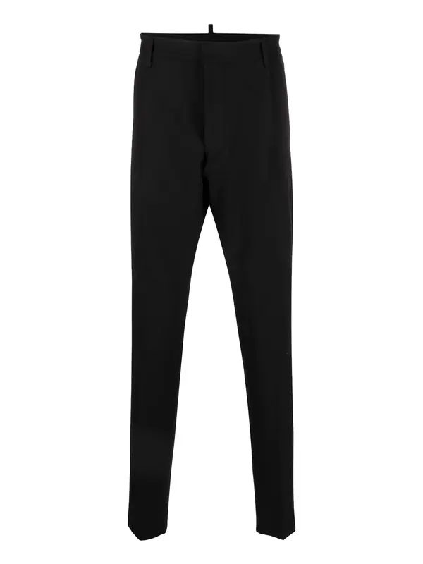 Dsquared2 Slim-cut Cropped Trousers - Black