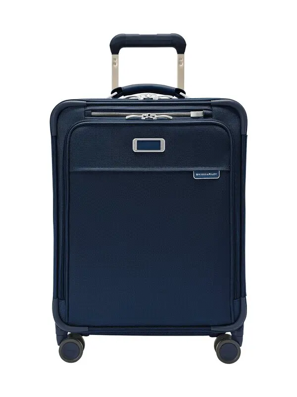 Briggs & Riley Baseline Global Carry-on Expandable Spinner Suitcase - Navy