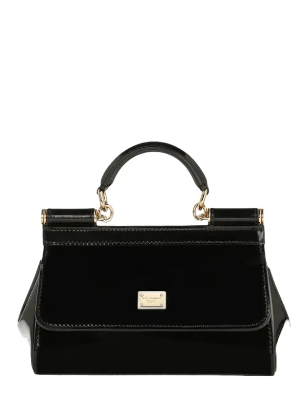 Dolce & Gabbana Mini Sicily Handbag - Black