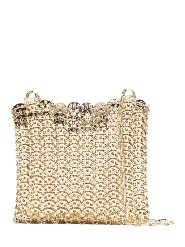 Rabanne Iconic Chain 1969 Cross Body Bag - Gold