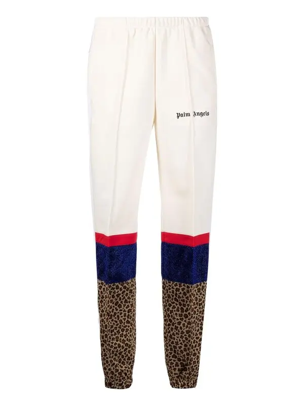 Palm Angels Colour-block Track Pants - Neutrals