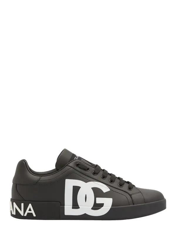 Dolce & Gabbana Portofino Low-top Sneakers - Black