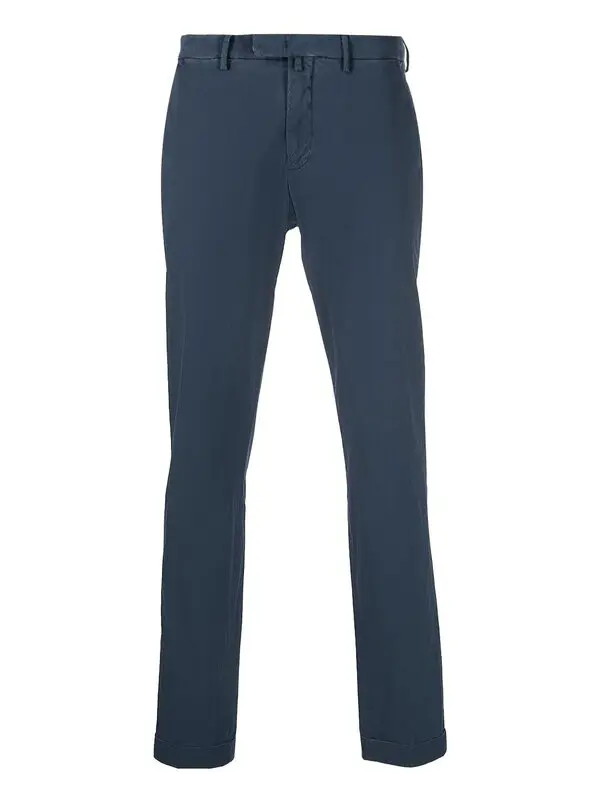 BRIGLIA 1949 Slim-fit Chino Trousers - Blue