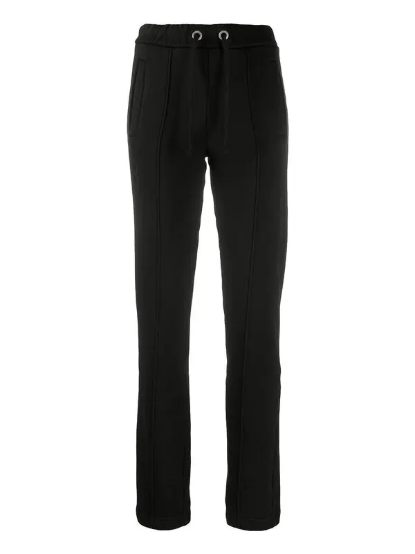 Palm Angels Drawstring-waist Track Pants - Black Black