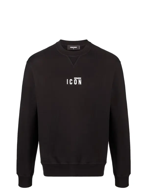 Dsquared2 Icon Cotton Sweatshirt - Black