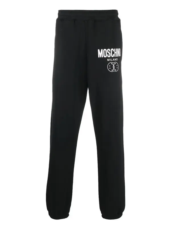 Moschino Logo-print Track Pants - Black