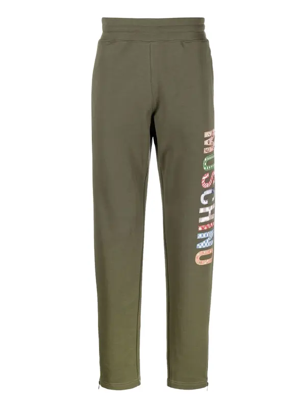 Moschino Logo-print Track Pants - Green