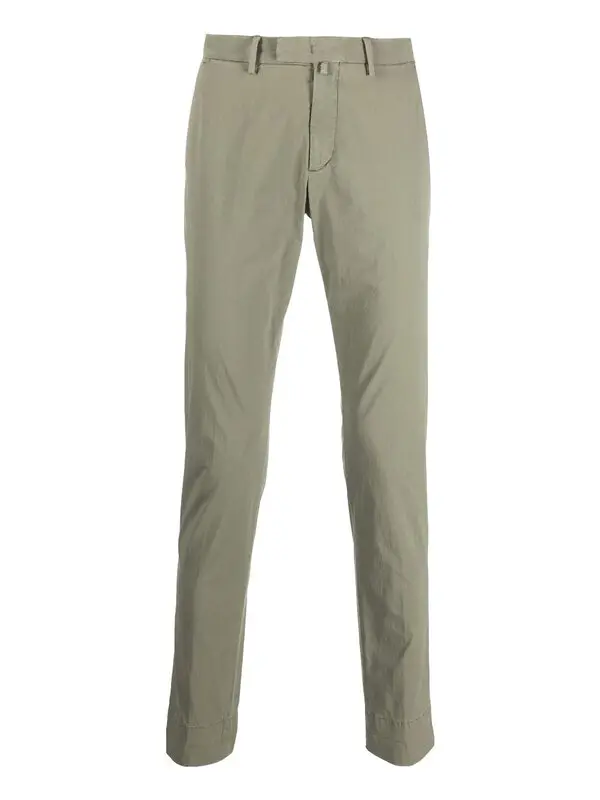 BRIGLIA 1949 Slim-fit Chino Trousers - Green