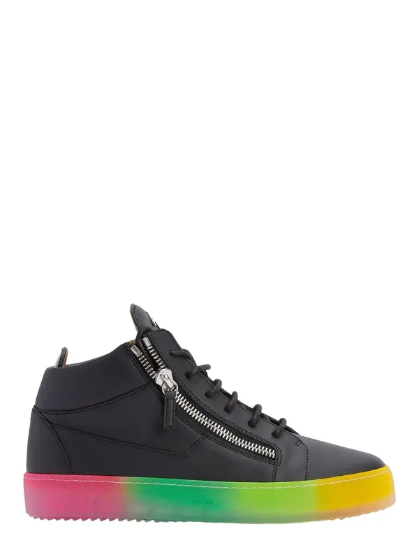GIUSEPPE ZANOTTI Kriss Mid-top Sneakers - Black