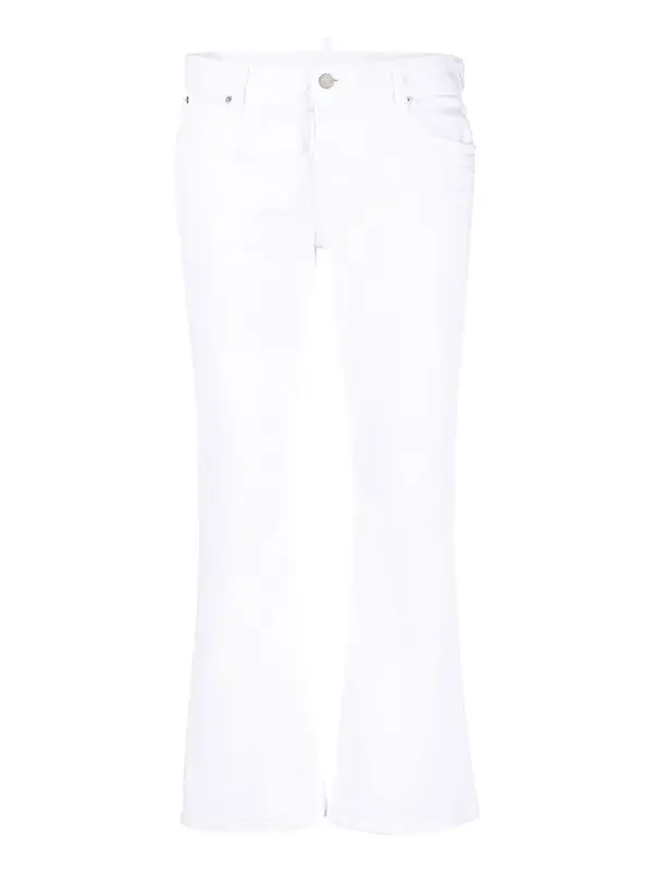 Dsquared2 Bull Flared Jeans - White