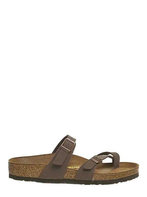 BIRKENSTOCK Mayari Cross Strap Sandal - Mocha