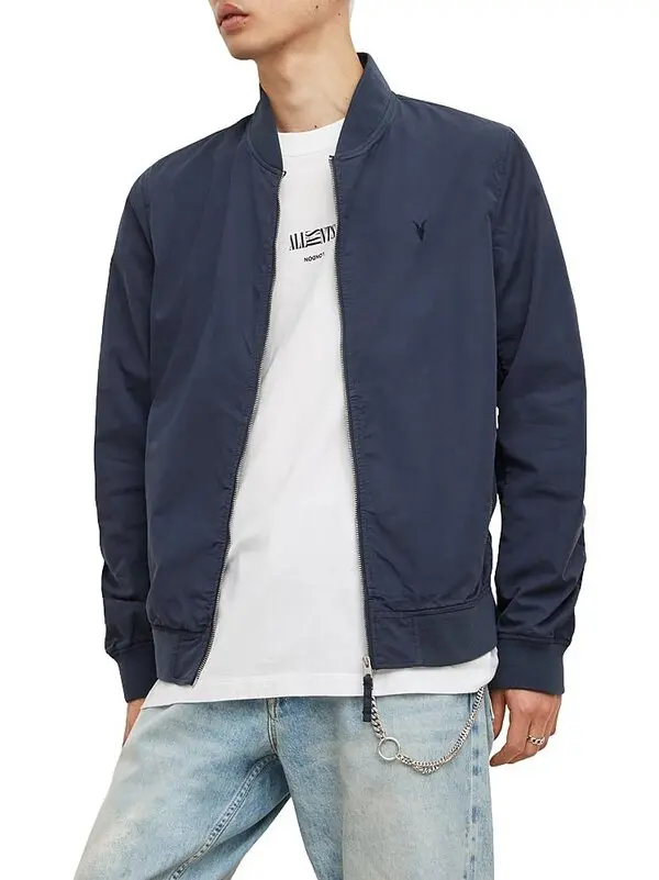 ALLSAINTS Bassett Bomber Jacket - Command Black
