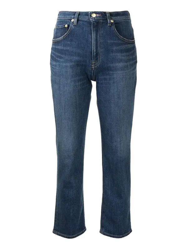 TU ES MON TRESOR The Rose Quartz Bootcut Jeans - Blue