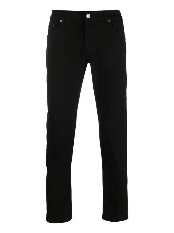 DONDUP Skinny-cut Cotton Jeans - Black