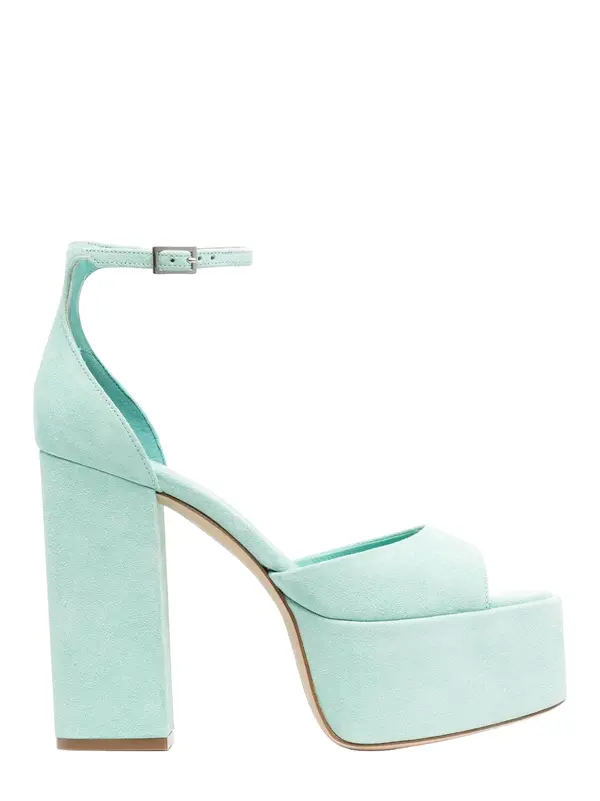 Paris Texas Tatiana 130mm Platform Sandals - Blue